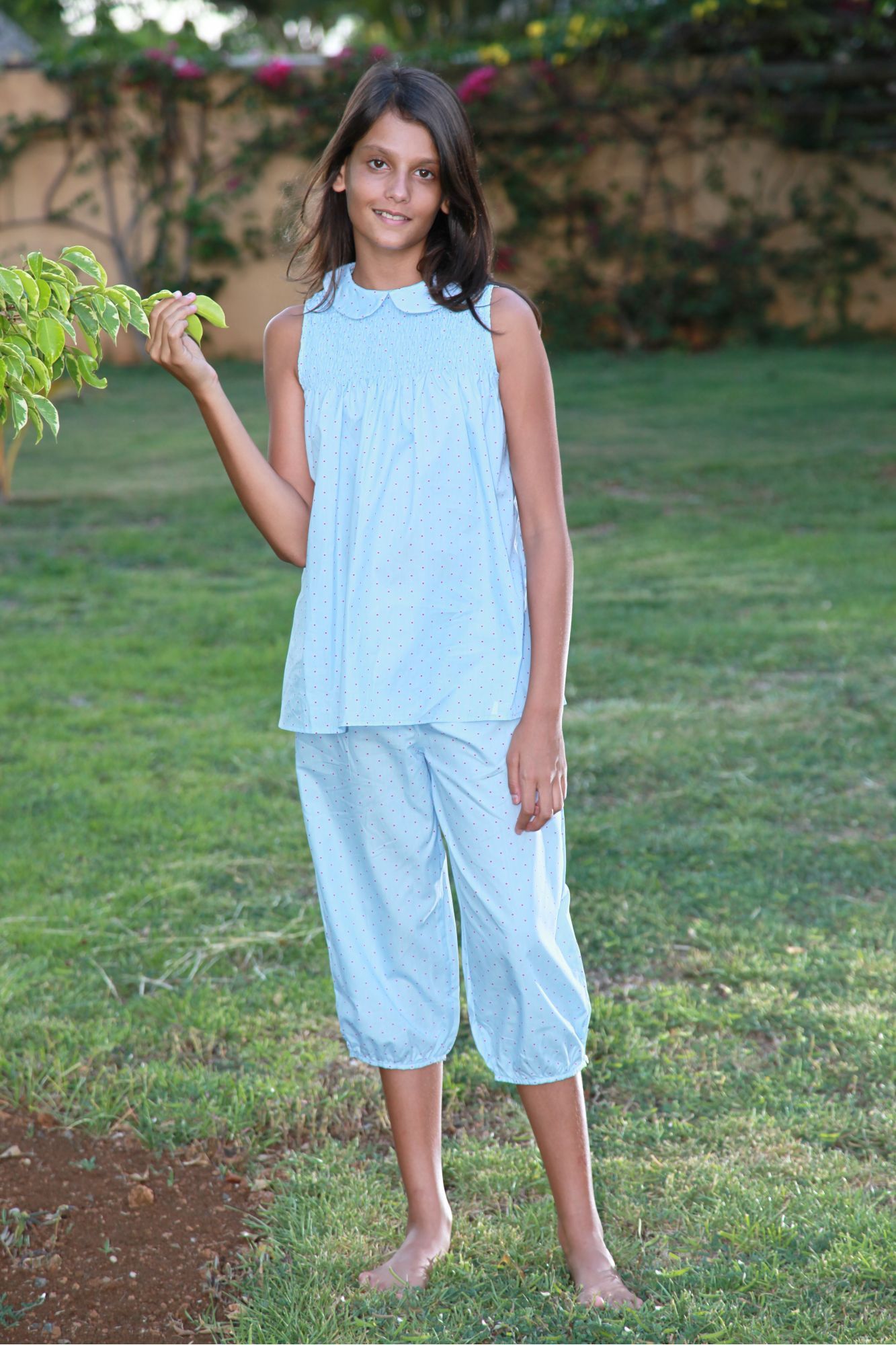 Pyjama Fille Albertine imprimé - L'orangerie