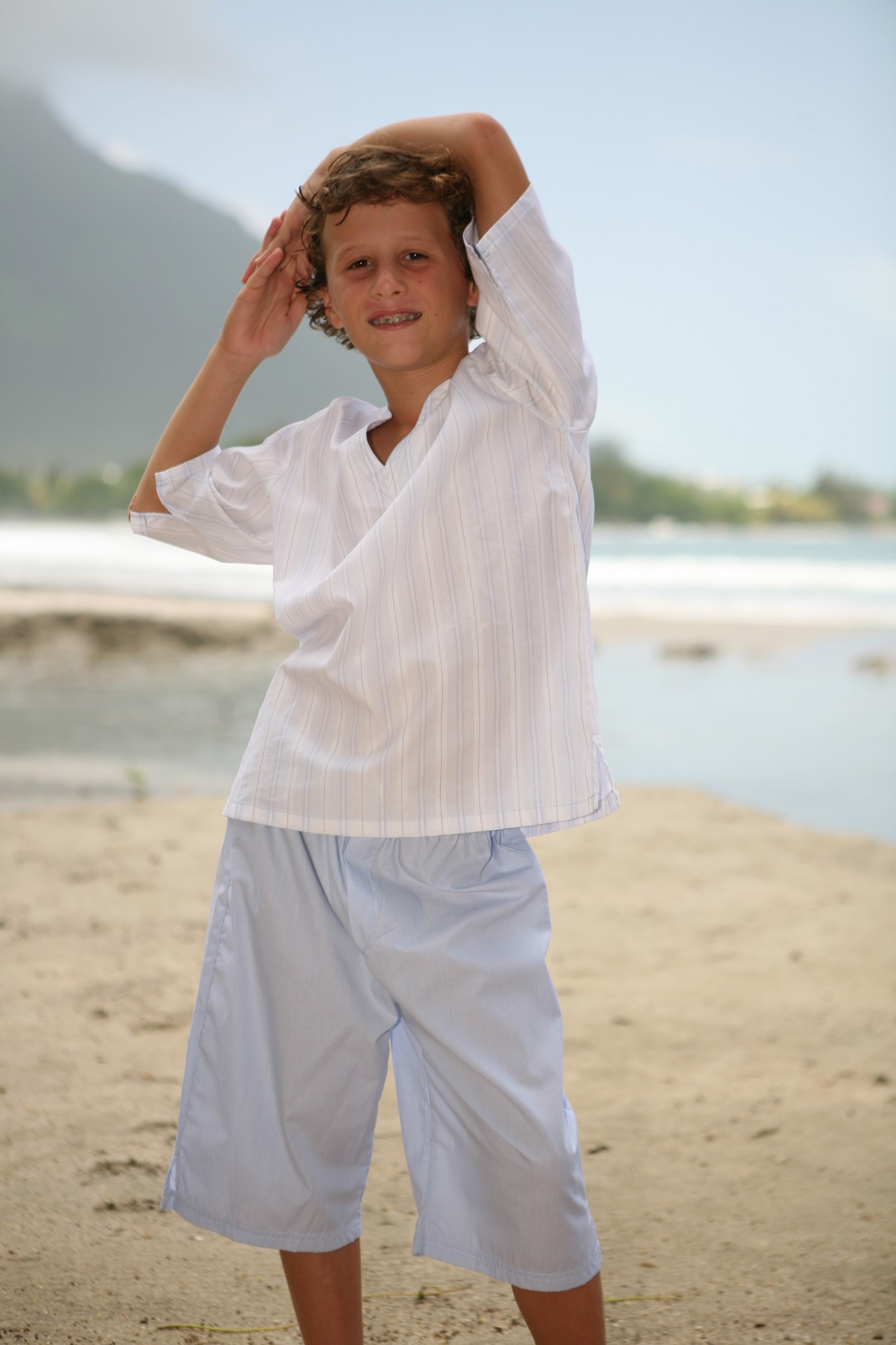 Pyjama Garçon Lazare Ciel - L'orangerie